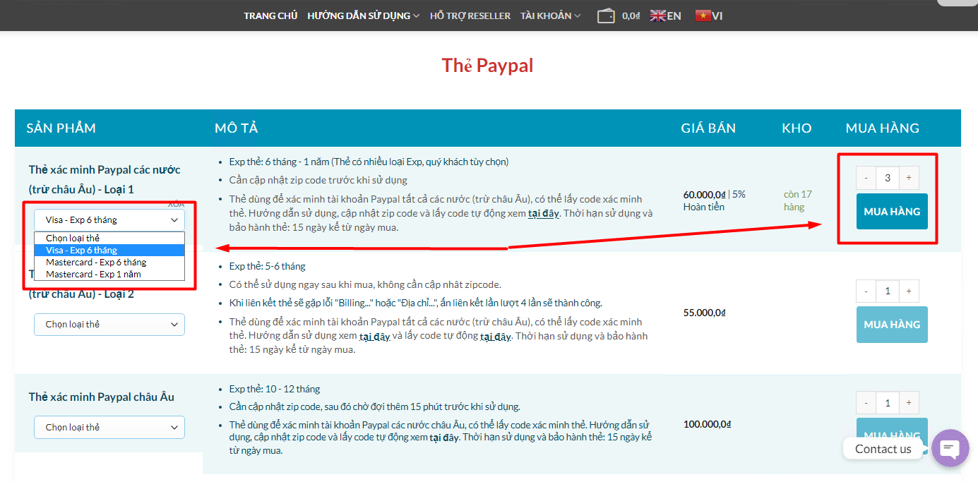 Hướng dẫn mua hàng tại Fastverify.net – Fastverify